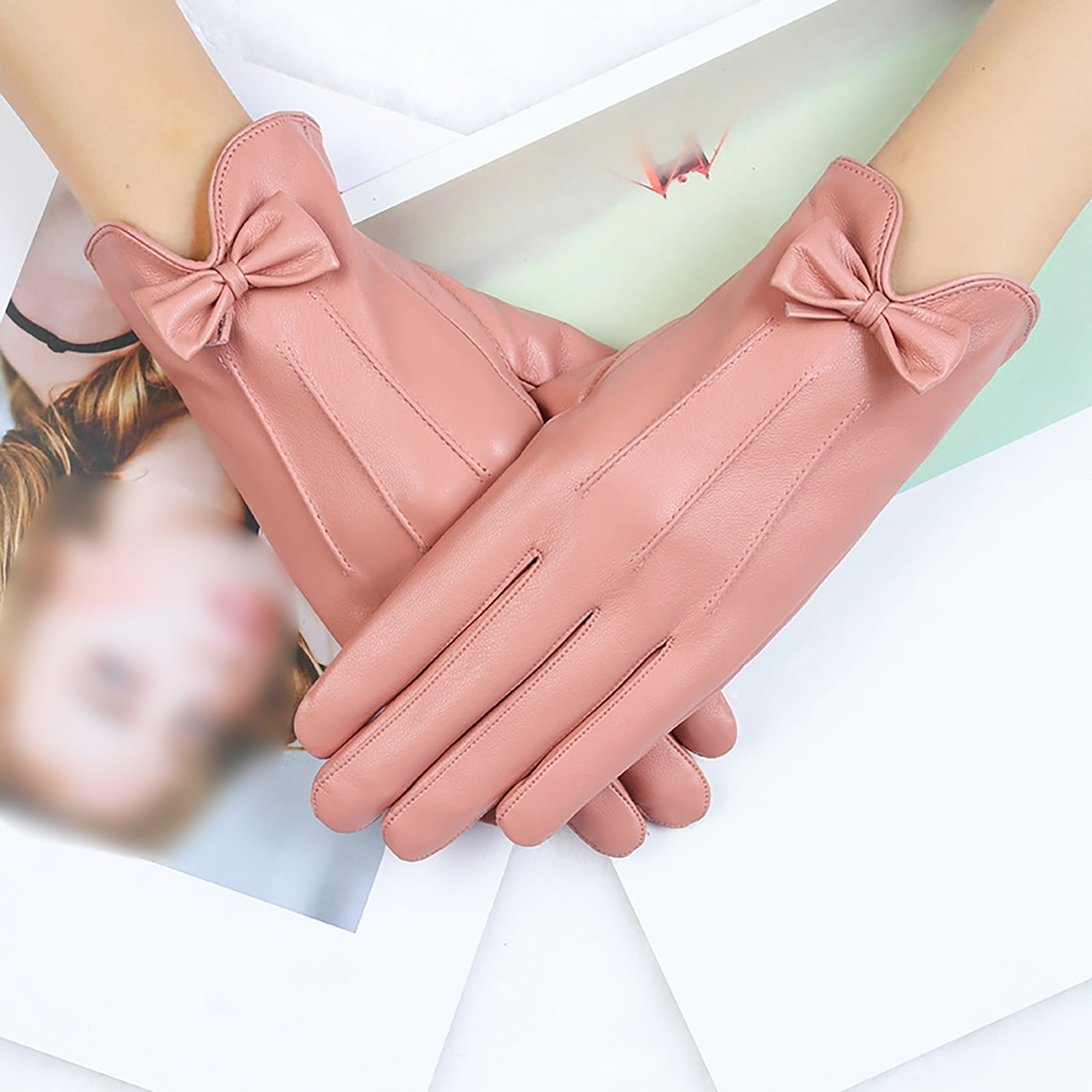 Click here for Seductiva Under $10 Gloves Mittens Pink Fashion La... prices