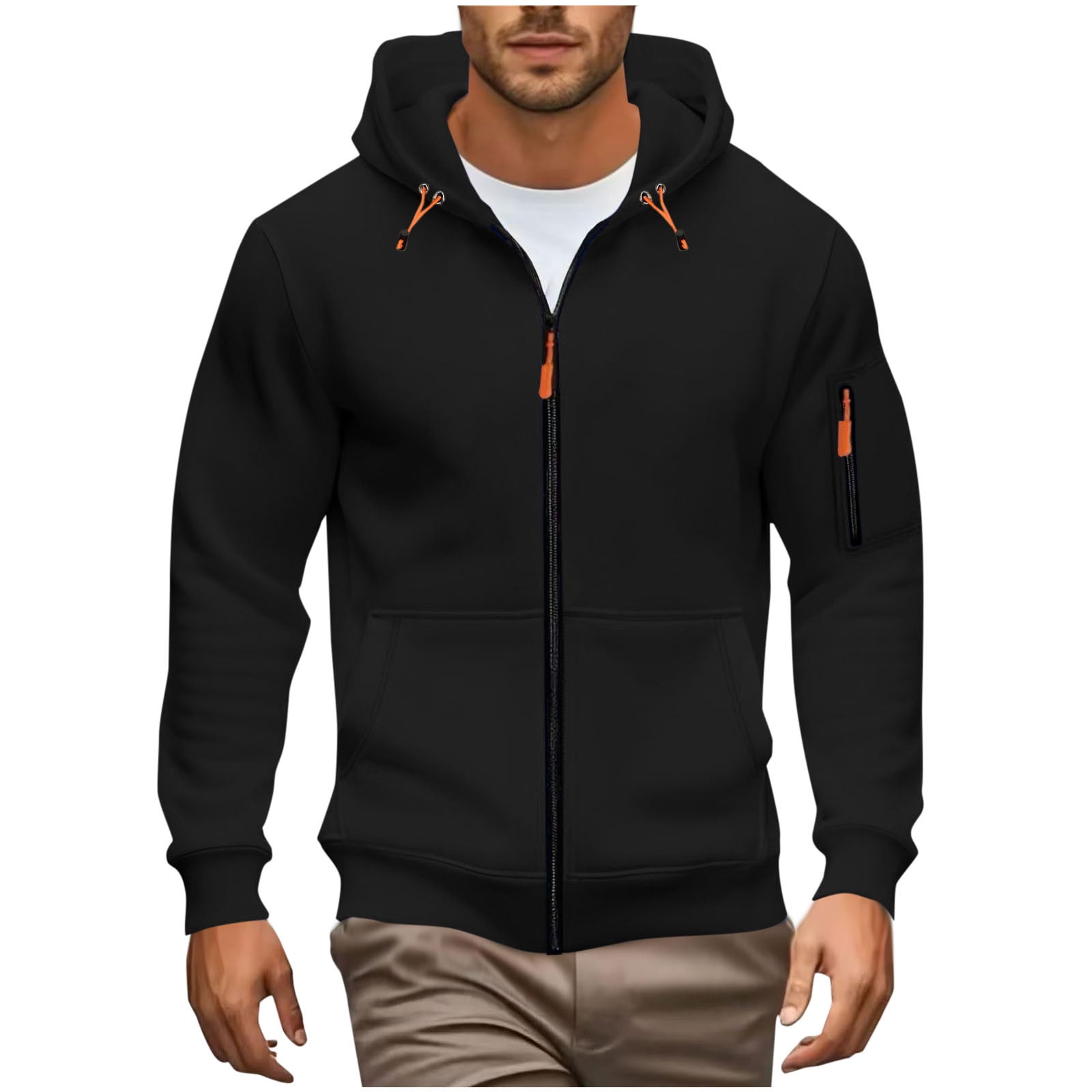 Click here for Unbranded Mens Hooded Sweatshirts  Mens Solid Colo... prices