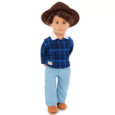 Our Generation 18-inch Veronika Fashion Doll with Vivid Blue/Purple ...