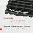 DNA MOTORING 40" Recovery Traction Tracks Mat Car Non-Slip Mat Off-Road ...