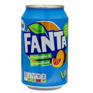 Fanta Grape Fruit Soda Soda Soft Drink, 12 fl oz - Walmart.com