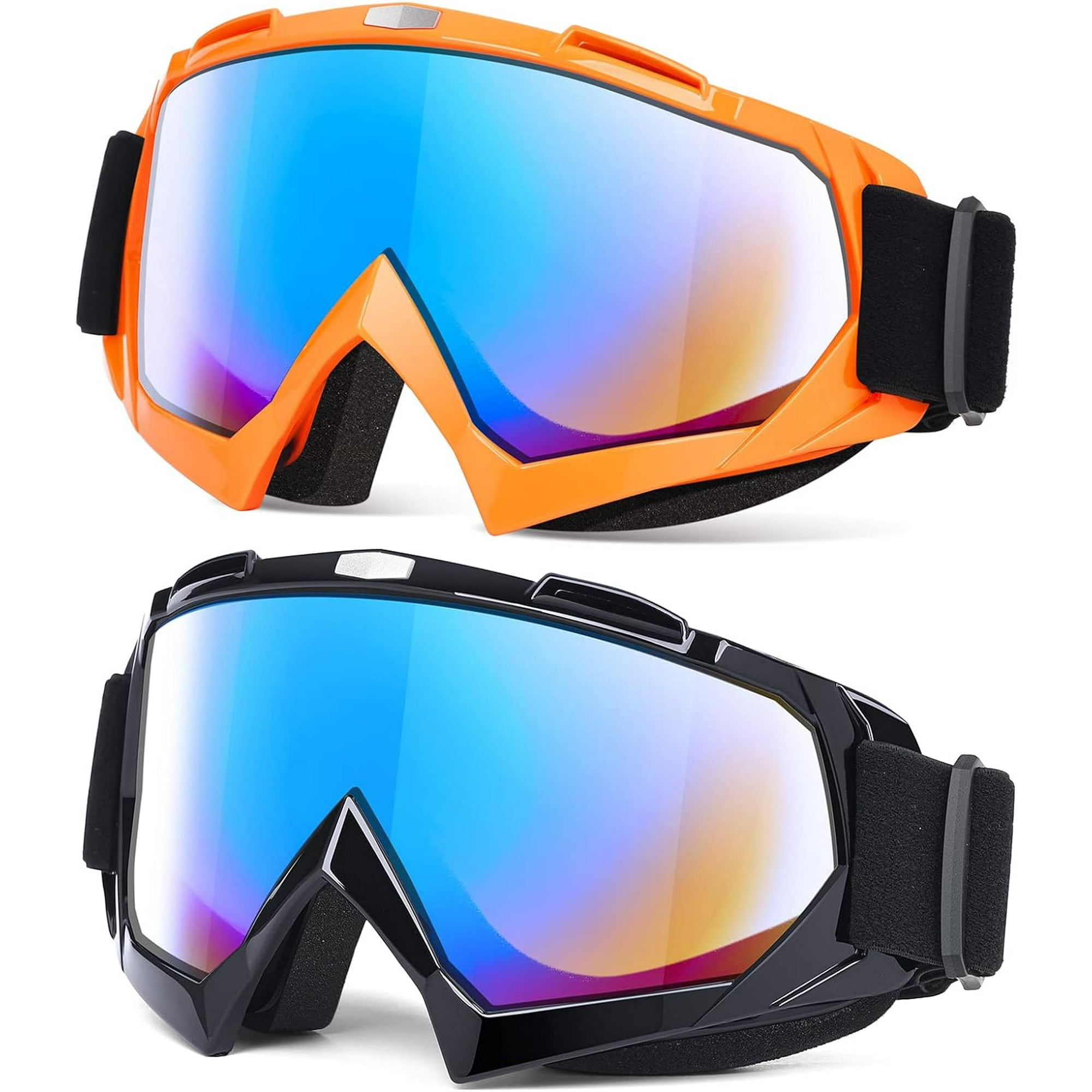 Click here for Oruyrop Adult Dirt Bike Goggles  2-Pack Atv Motorc... prices