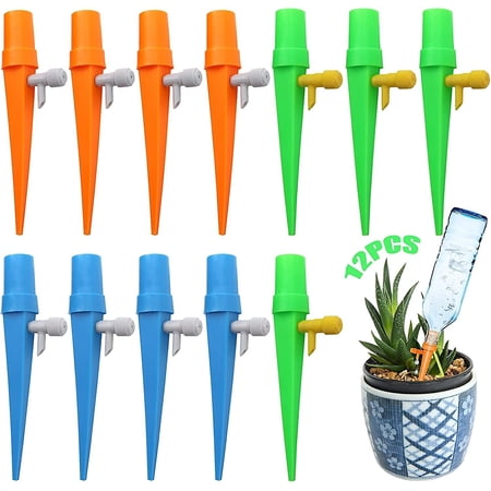 Potted Vacation 12 Pieces Irrigation Spikes Vacation Irrigation Self ...