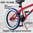 Vollsch Freestyle BMX Bikes 18 Inch Kids Bicycle for 8-15 Years Old ...
