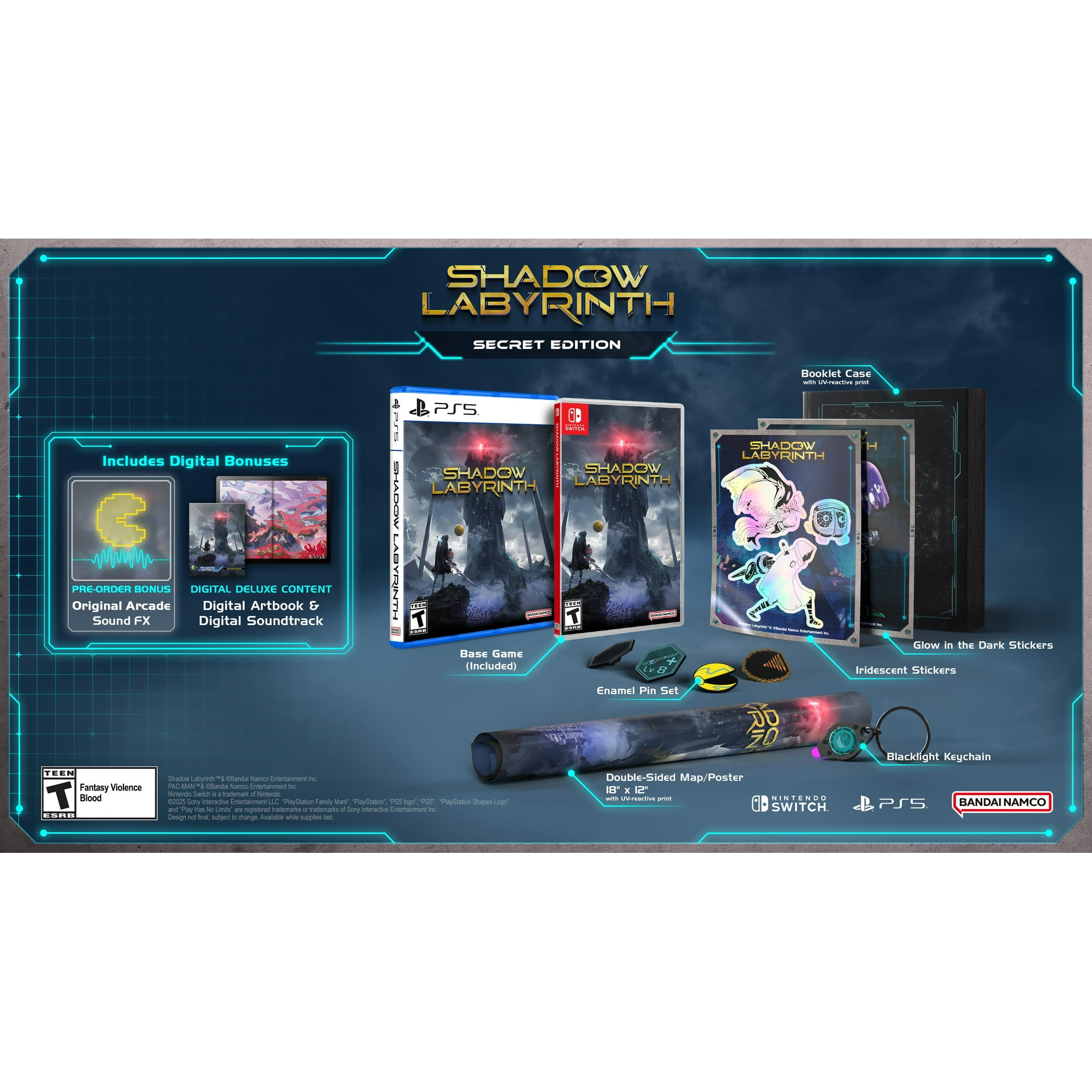 Click here for Bandai Namco Shadow Labyrinth - Secret Edition (Pl... prices