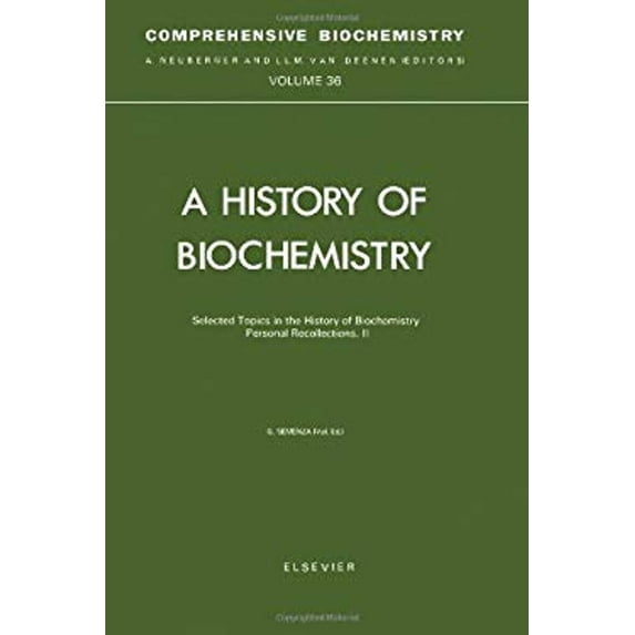 Pre-Owned Comprehensive Biochemistry Vol. 36 : Selected Topics in the ...
