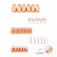 Easter Short Almond Wearing Nails Exquisite 3D Carrot Little Rabbit ...
