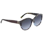 Burberry Women's Cat-Eye Sunglasses, BE4393 405413, Check Brown/Bordeaux, 54-17-140mm - Walmart.com