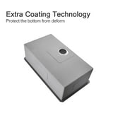 HIGOLD 27 inch Single Bowl Kitchen Sink Undermount,Stainless Steel Nano ...