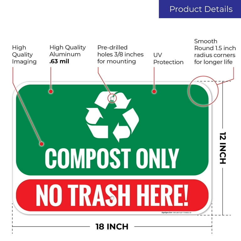 Compost Only Sign