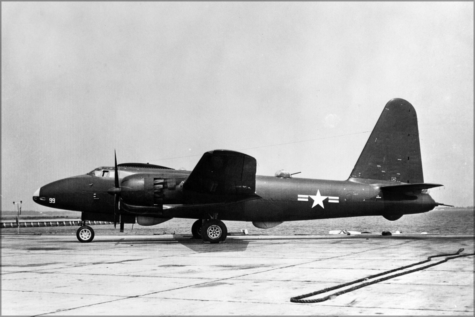 24"x36" Gallery Poster, U.S. Navy Lockheed P2V-3 Neptune (BuNo 122983 ...