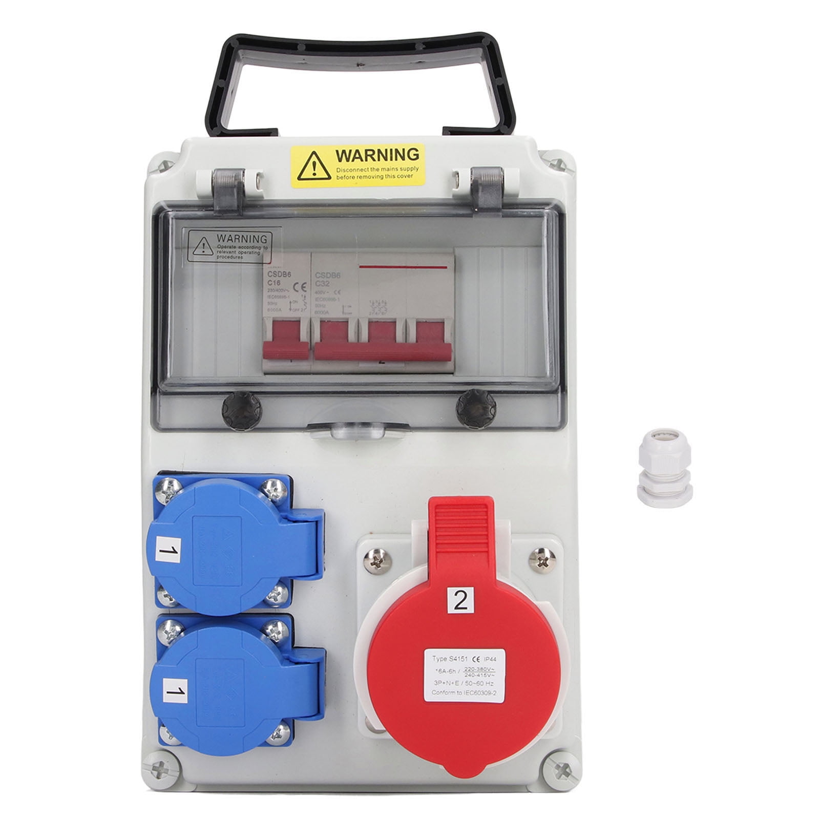 Power Distributor AC 200‑250V Universal Socket AC 220‑380V 240‑415V CEE ...