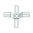 Uxcell Light Crossbar Kit 4 Inch Cross-Shaped Mounting Bracket Zinc ...