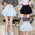 Ballet Styles Sweet A Line Short Cake Skirt for Women Elastic High ...