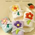 3D Flower Souvenir Towel - Hangable Coral Fleece Hand Drying & Face ...