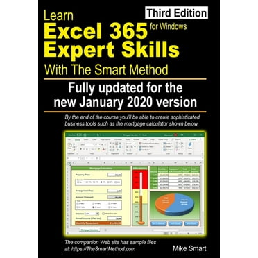 Learn Excel 2016 Expert Skills with the Smart Method - Walmart.com