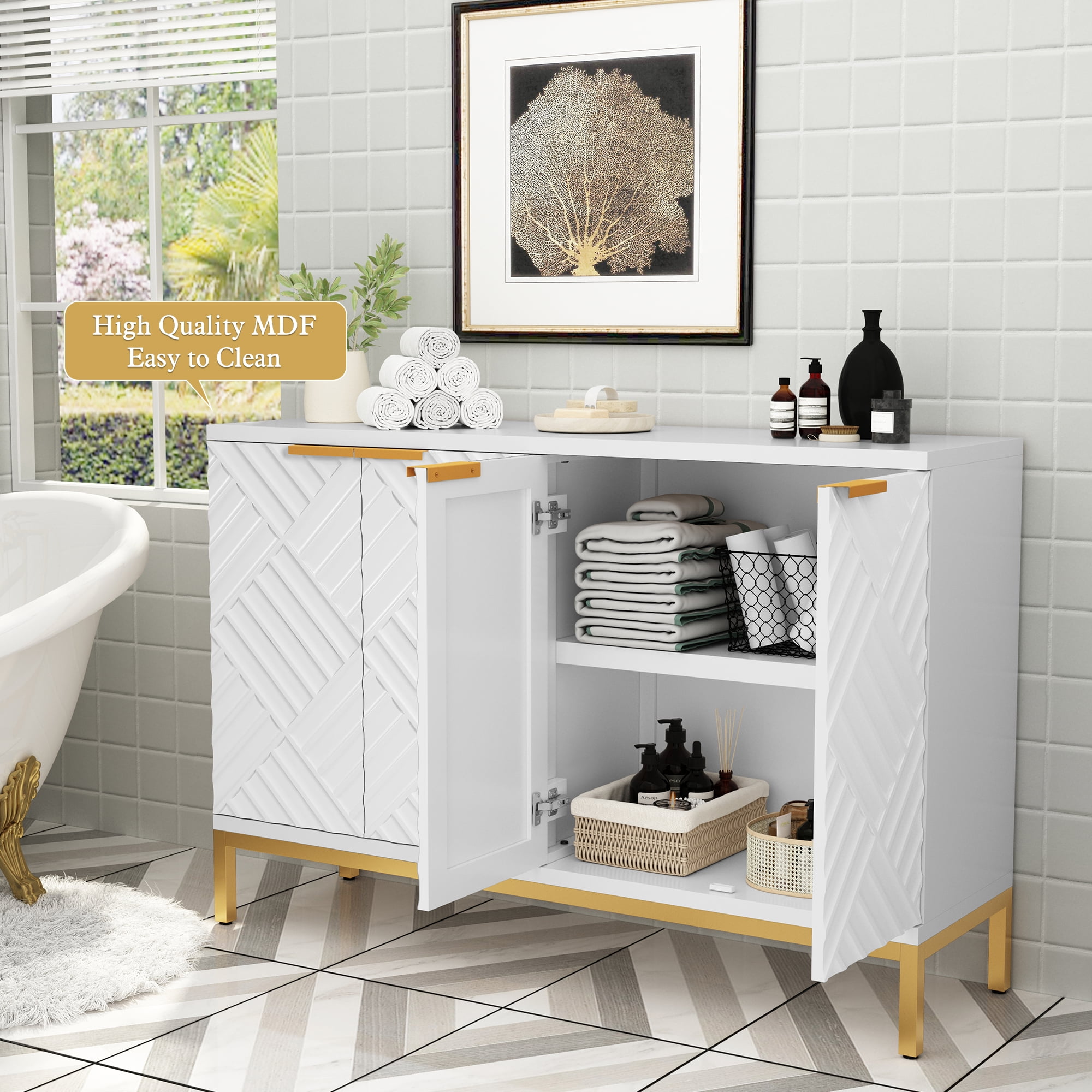 Halvorsen 2 door accent cabinet store