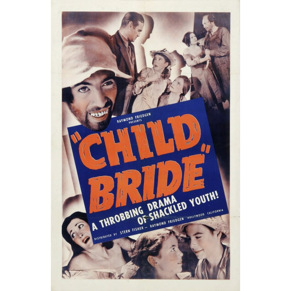 Child Bride (1938) Laminated Movie Poster Version 1-20 Inch By 30 Inch ...