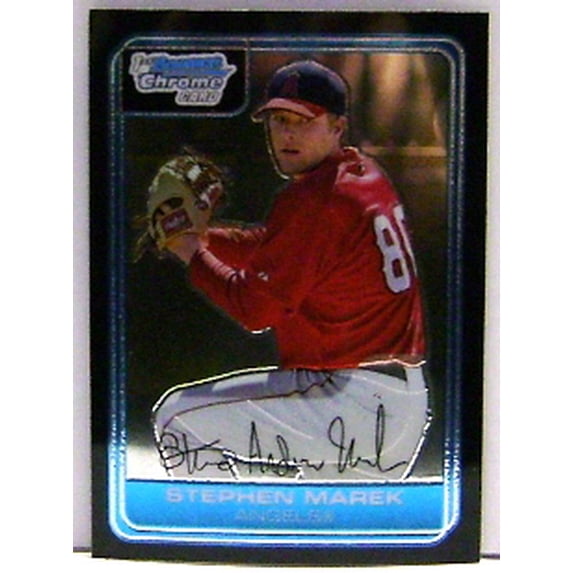 2006 Bowman Chrome Prospects #BC152 Stephen Marek MLB Baseball Trading ...