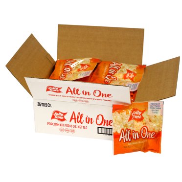 Jolly Time, Yellow Popcorn (Pack of 36) - Walmart.com