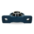 Pillow Block Bearing (4 Pack), 1-1/4 inch Bore, 2 Bolt Mounted, Solid ...
