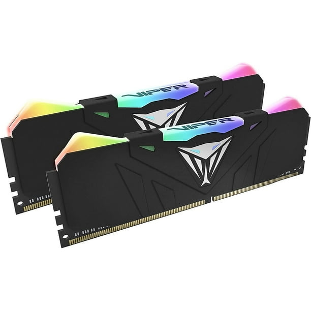 PATRIOT Viper Gaming RGB Series DDR4 DRAM 3200MHz 16GB Kit - Black ...