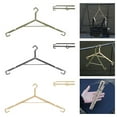 2pack Light weight Folded Hangers Versatiles Outdoor Clothes Drying ...