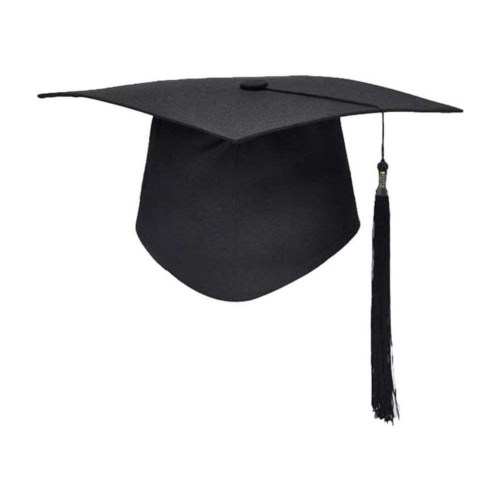 Bachelor Graduation Hat with Loop Tassel Student Square College Academic Dress Accessory ...