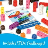 Learning Resources MathLink Cubes Big Builders - Math Manipulatives ...