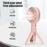 Blukids Mini Portable Fan with Tripod Stand,3 Speed Powerful Handheld ...