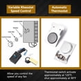 910-157/P Fireplace Blower Fan Kit for Regency Fireplace Inserts & Wood ...