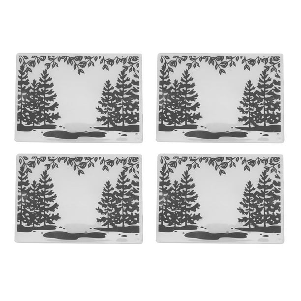 Carpetas con plantillas de relieve para hacer tú mismo, 4 piezas ...