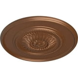 41 1/8"OD x 2 1/2"P Large Floral Ceiling Medallion, Hand-Painted ...
