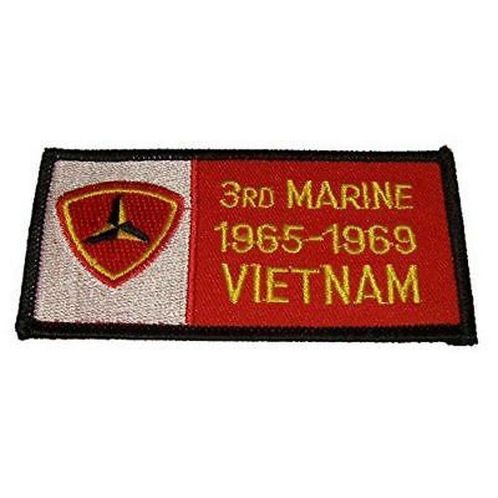 USMC THIRD III 3RD MARINE DIVISION MARDIV 1965-1969 VIETNAM PATCH ...