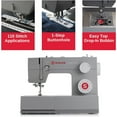 Singer 4452 Heavy Duty Sewing Machine with Bonus Presser Foot Kit U2 ...