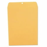 Kraft Clasp Envelope, 28 lb Kraft Stock, #97, Square Flap, Clasp/Gummed ...