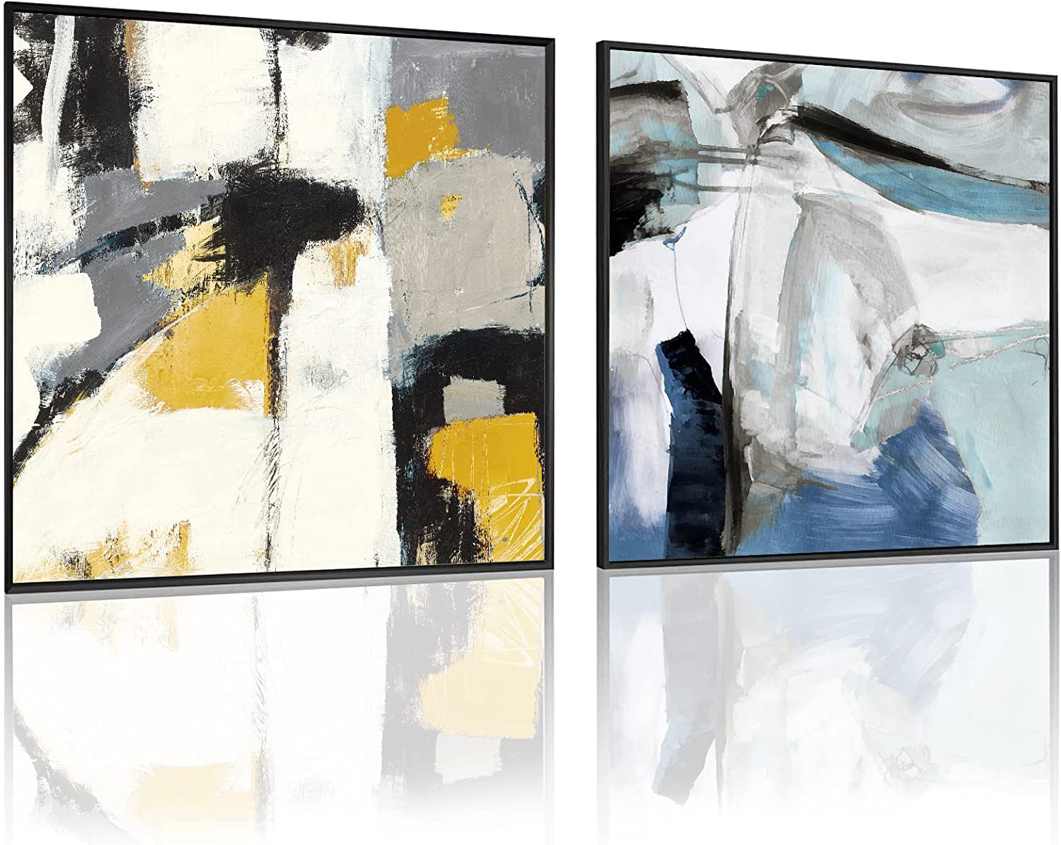 BUBOS Art Acoustic Panels,Framed 24 x 24Inches Premium Acoustical wall ...