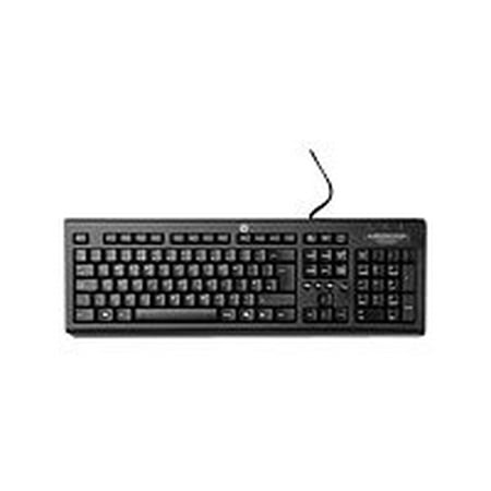 HP Classic Wired - Keyboard - USB - US - glossy black - for HP Laptop ...