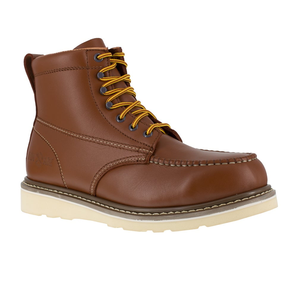 Iron Age Men's Reinforcer Steel Toe 6" Wedge Work Boots - Walmart.com ...