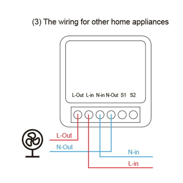 DIY Smart Light Switch Module,Mini Smart WiFi Switch Smart Wi Fi Switch ...