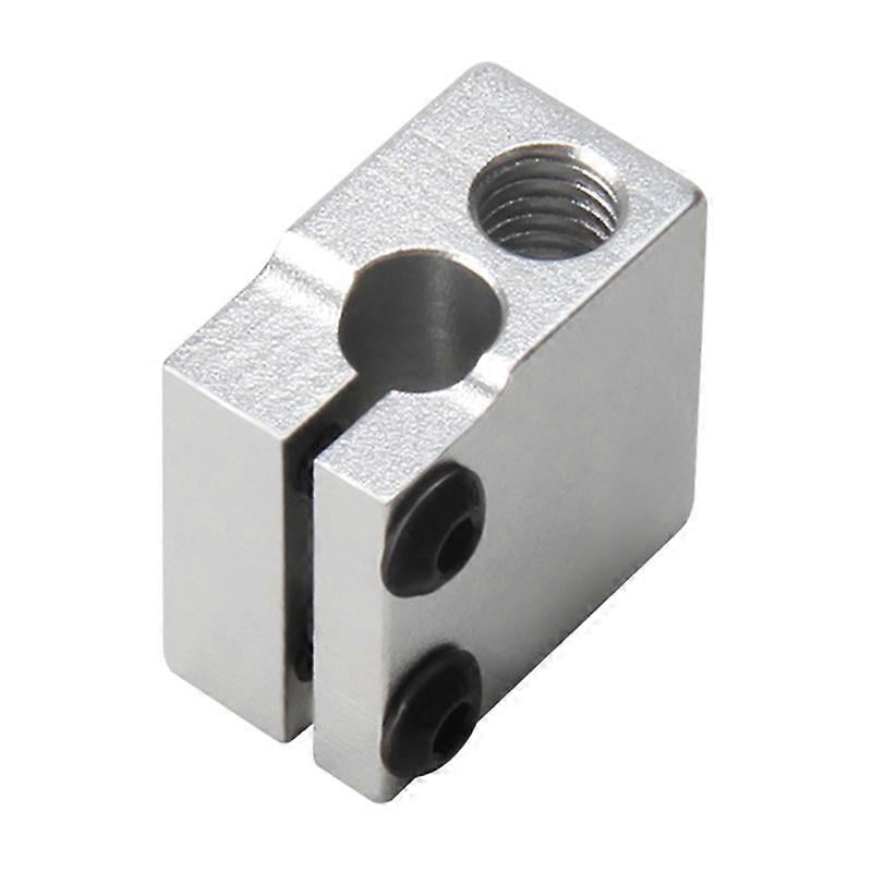 Bloque calefactor de aluminio V6 Hotend Extrusor de alta temperatura Bloque calefactor Todo ...