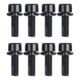 8 Pcs Bicycle disc brake screw Mountain bike oil brake caliper fixing ...
