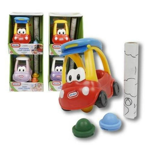 DDI 2321077 Little Tikes Cozy Coupe Toy Car with Crayons, Multi Color ...