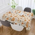60x90in Square Printed Tablecloth Easy-Care Decorative Table Cloth for ...