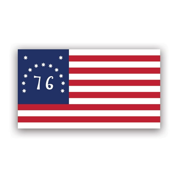Bennington Flag Sticker Decal - Self Adhesive Vinyl - Weatherproof ...