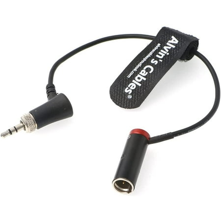 Low-Profile Mini-XLR 3-Pin Male to 3.5mm-TRS-Locking Audio-Cable for ...