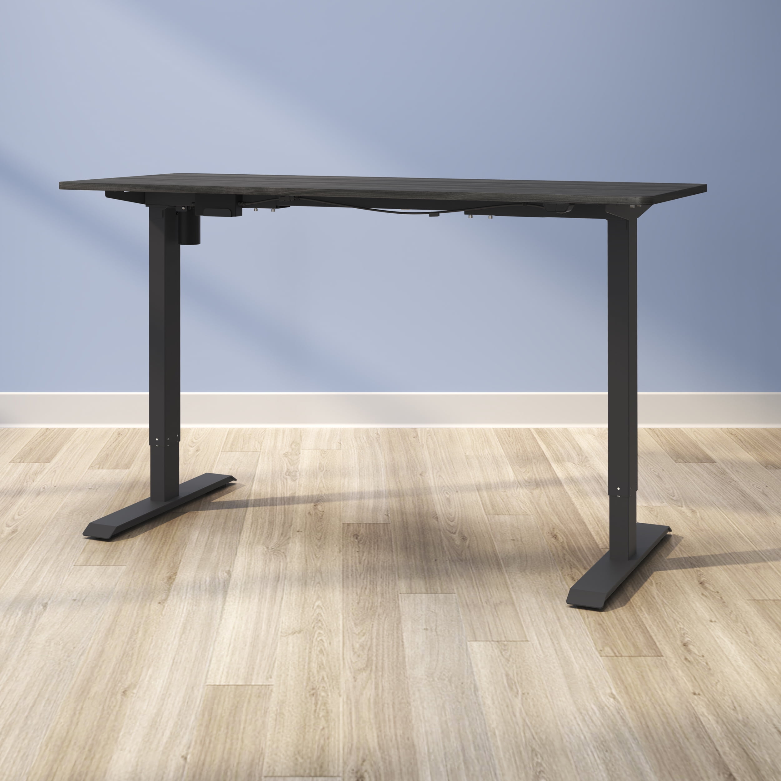 HON BASYX Commercial-Grade 60" Wide Electric Height Adjustable Desk ...