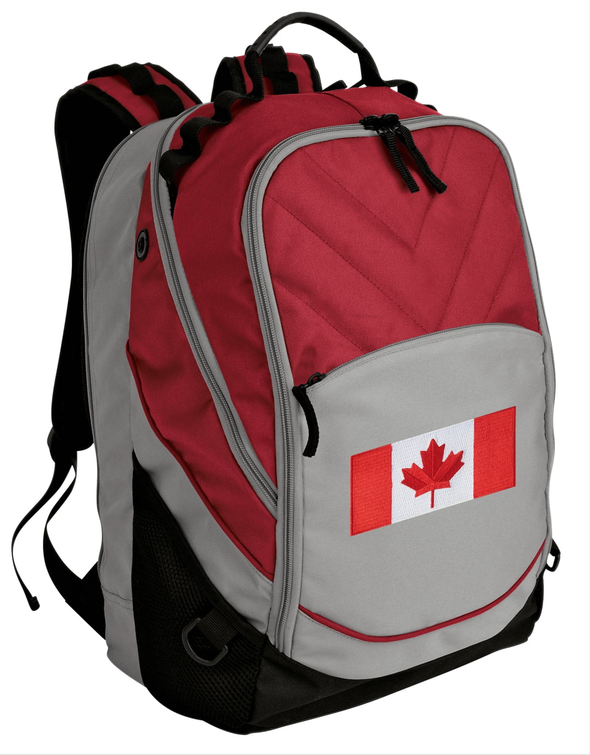 Canada Flag Backpack Our Best Padded Canadian Flag Laptop Bag - Walmart.com