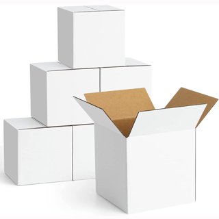 EcoSwift Brand Premium 4x4x4 Cube Cardboard Boxes Mailing Packing ...