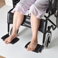 Yihuala Premium PU Wheelchair Foot Holder with Reinforced Padding ...